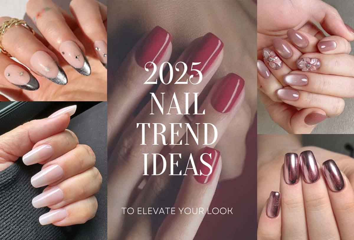 Top 5 Nail Designs & Shapes You Can’t Miss in 2025 - Emerald Spa